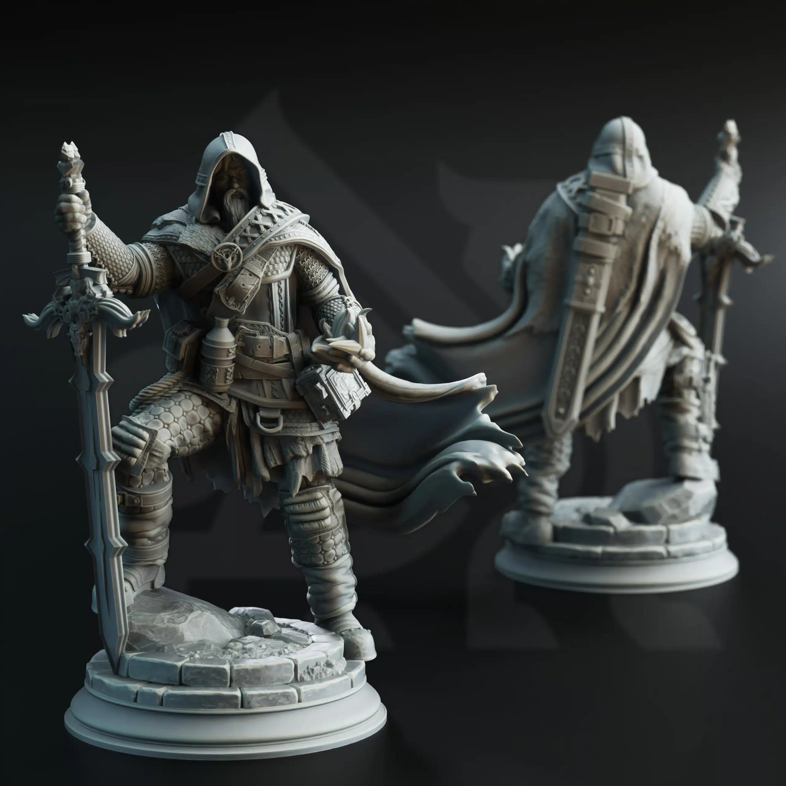 Human Eldritch Knight Male – D&B Prints